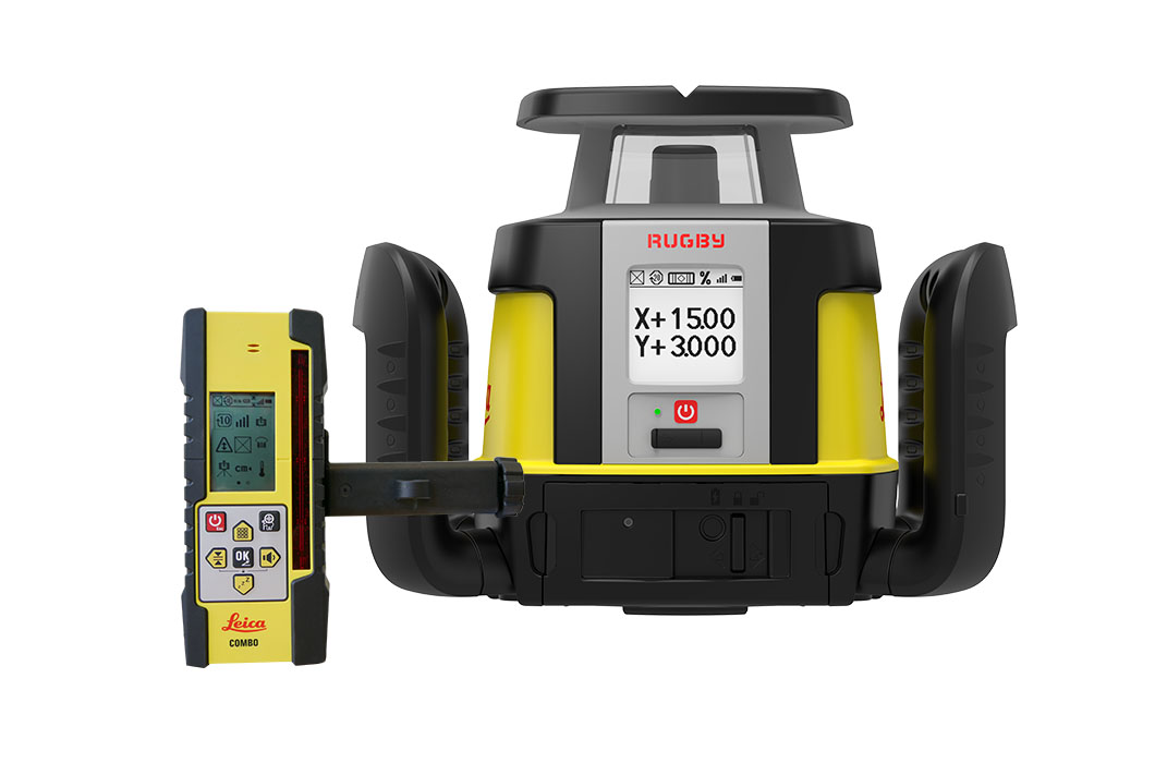 Nivel láser Leica Rugby CLA-CLX600 con receptor CLC COMBO - Grupo Acre ...